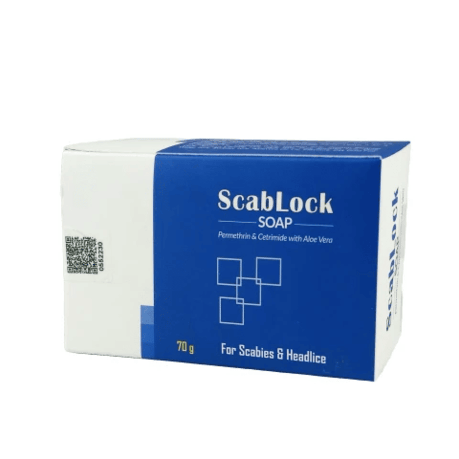 Scablock Soap 70gm – Medicated Soap for Scabies & Skin Infections ...