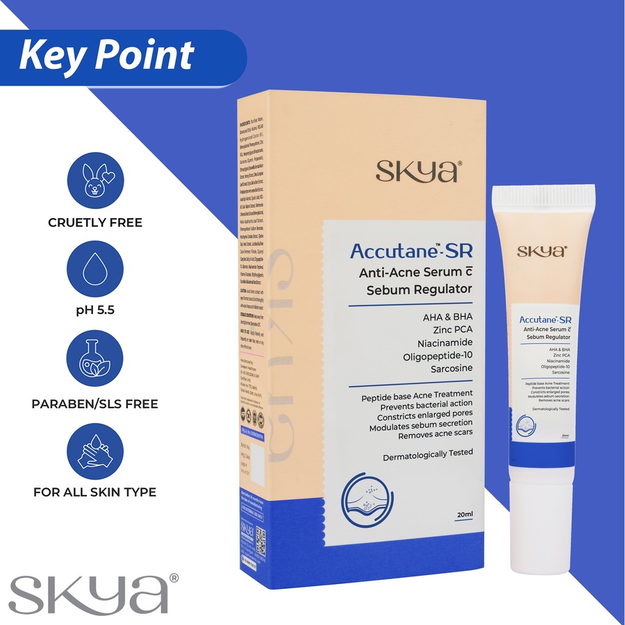 ACCUTANE-SR Anti Acne Serum with Sebum Regulator – 20ml | Shundorjo ...