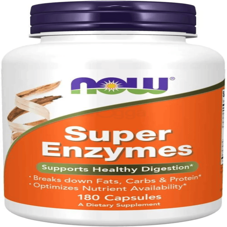 NOW Supplements Super Enzymes 180 Capsules | Shundorjo | Authentic ...