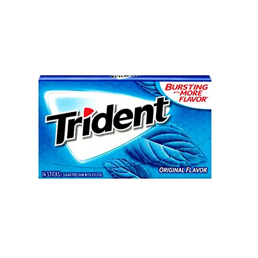 Trident Original Flavor Sugar Free Gum 14 sticks | Shundorjo ...